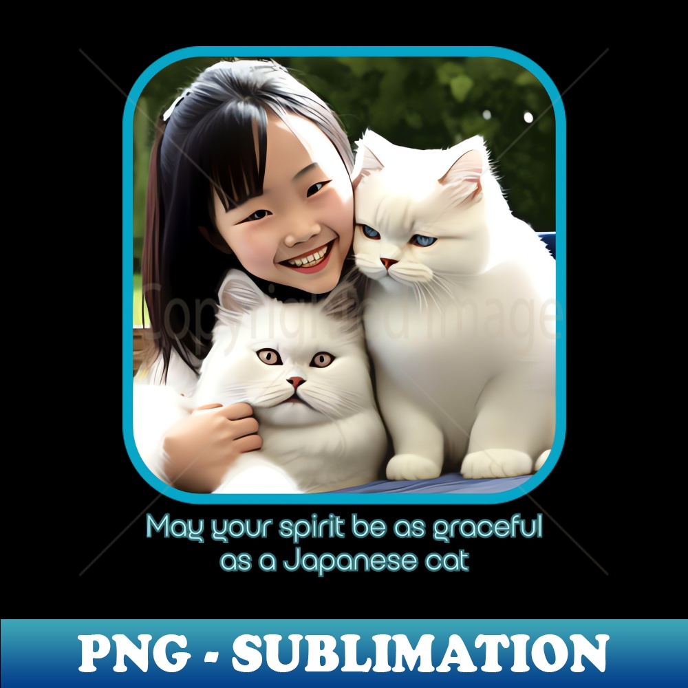 May your spirit be as graceful as a Japanese cat - High-Reso | Inspire ...