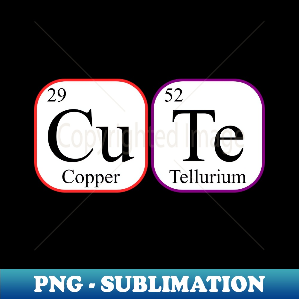 Cute - Elements of Periodic Table - Aesthetic Sublimation Di | Inspire ...