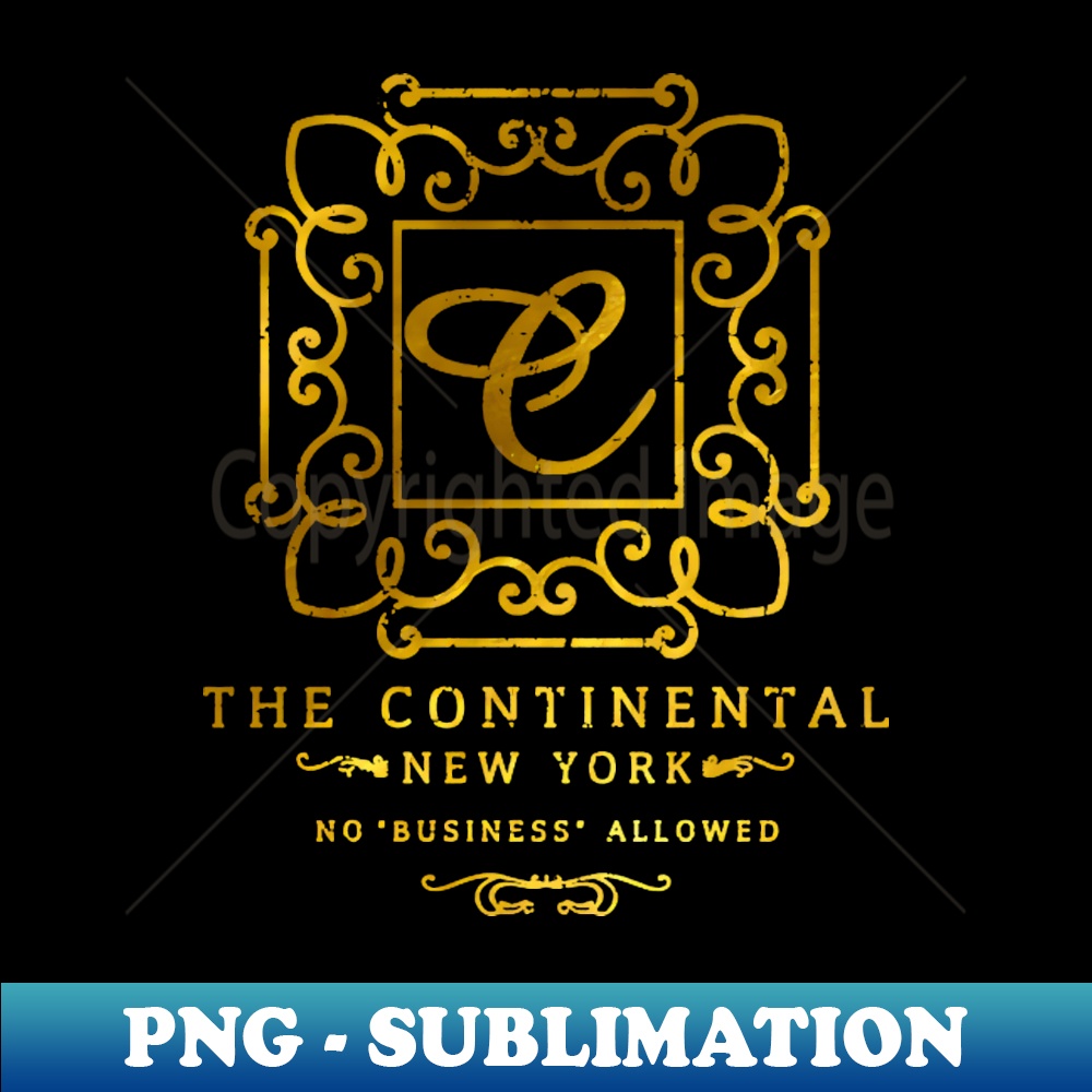 The Continental Hotel - High-Resolution PNG Sublimation File - Inspire ...