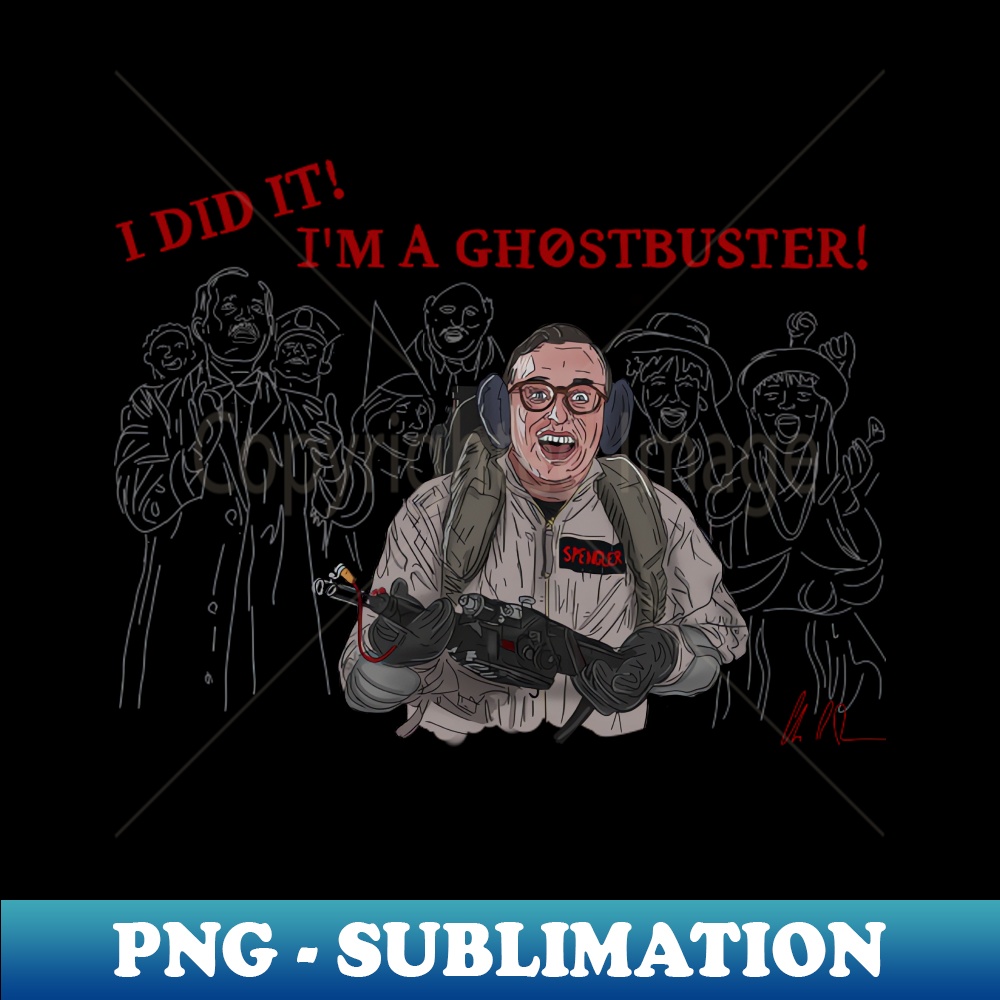Ghostbusters 2 Louis Tully Did It - PNG Transparent Sublimat | Inspire ...