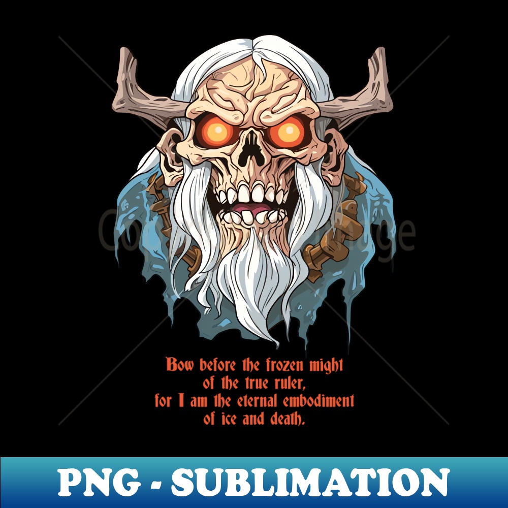 Ice Zombie - PNG Transparent Digital Download File for Subli - Inspire ...