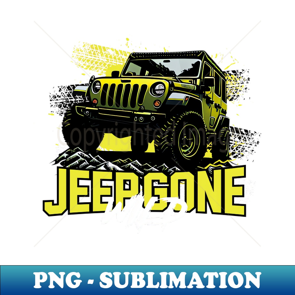 Jeep Gone Wild - Exclusive Sublimation Digital File - Perfec | Inspire ...