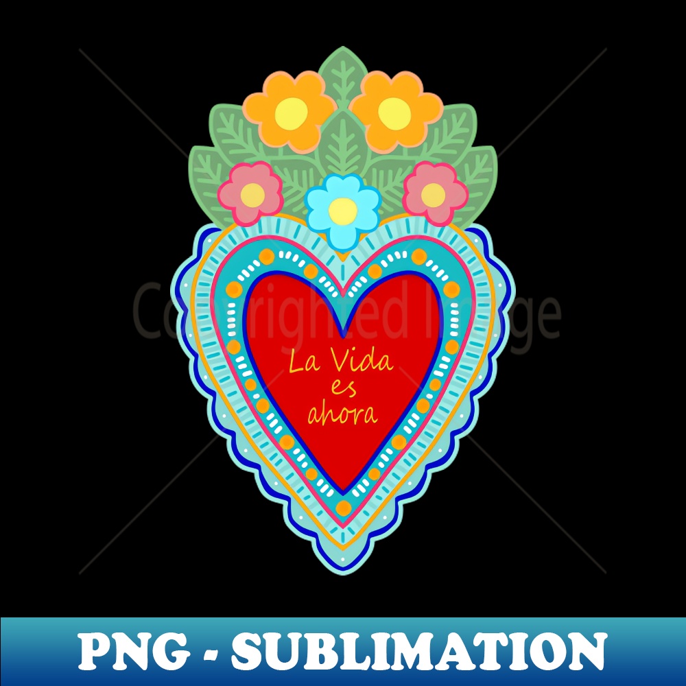 SACRED HEART - Instant Sublimation Digital Download - Unleas | Inspire ...