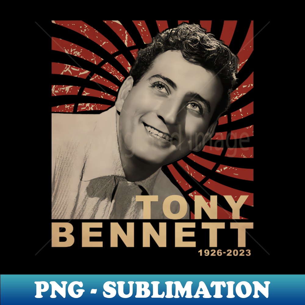 tony bennett - vintage retro design - PNG Transparent Digita | Inspire ...