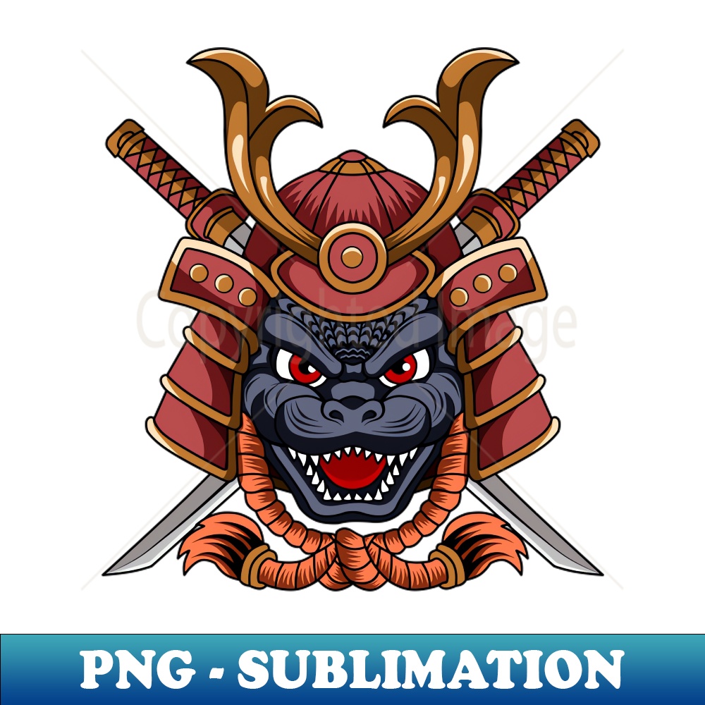 SAMURAI GODZILLA - Signature Sublimation PNG File - Perfect - Inspire ...
