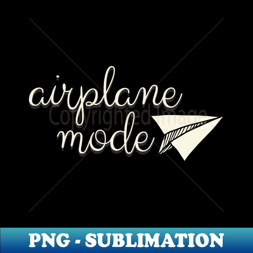 Airplane mode - Sublimation-Ready PNG File - Add a Festive T - Inspire ...