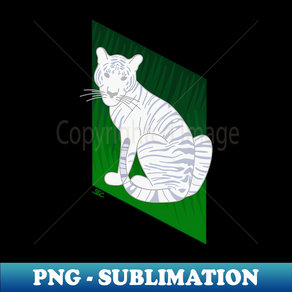 White Tiger Ghost - Digital Sublimation Download File - Unlo | Inspire ...