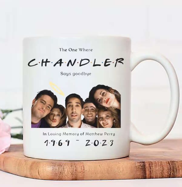 Says Googbye Matthew Perry Mug, Matthew Perry Mug, Matthew I | Inspire ...