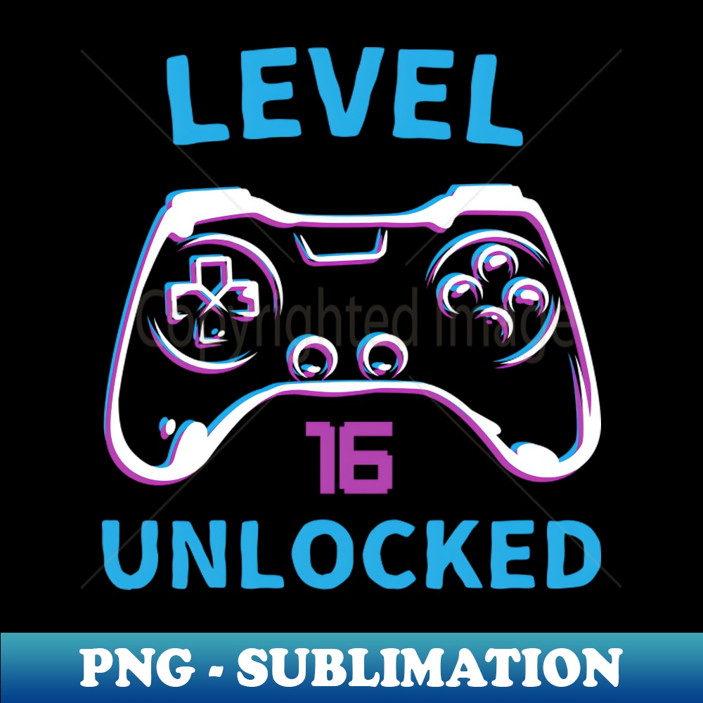 Level 16 Unlocked Retro Vintage Controller - PNG Transparent | Inspire ...