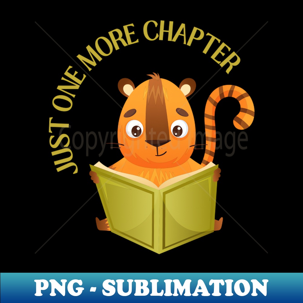 Animal reading book Just one more chapter I Love Books Booko | Inspire ...