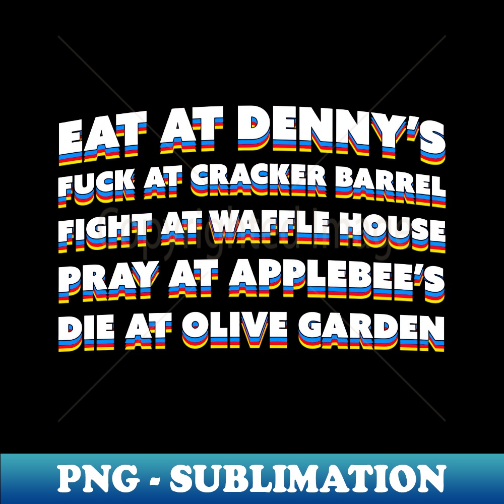 Off The Chain Restaurants - Vintage Sublimation PNG Download | Inspire ...