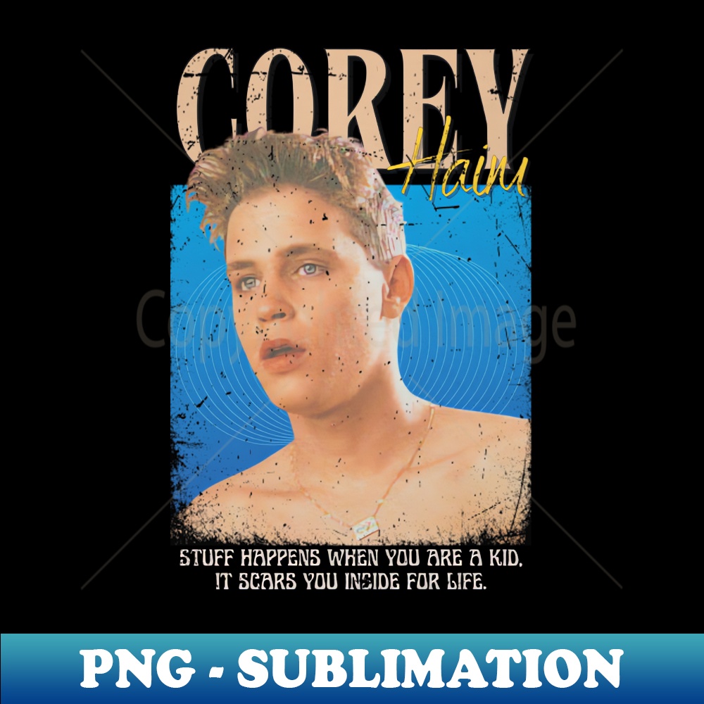 Corey Haim Vintage 1980 Stuff happens when you are a kid it | Inspire ...