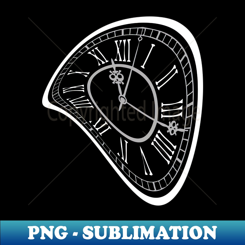 Wobbly classic clock - Vintage Sublimation PNG Download - De | Inspire ...