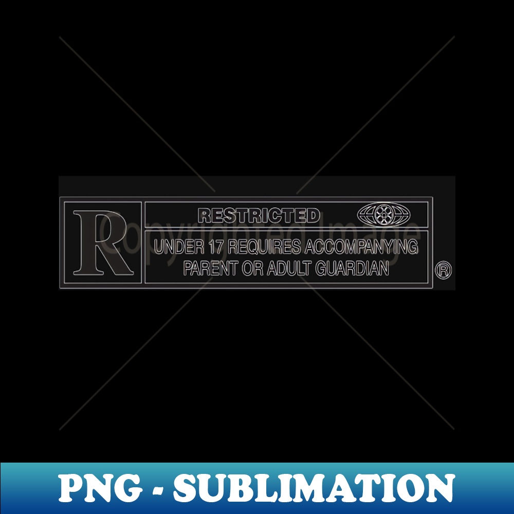 Rated R - Professional Sublimation Digital Download - Unlock | Inspire ...