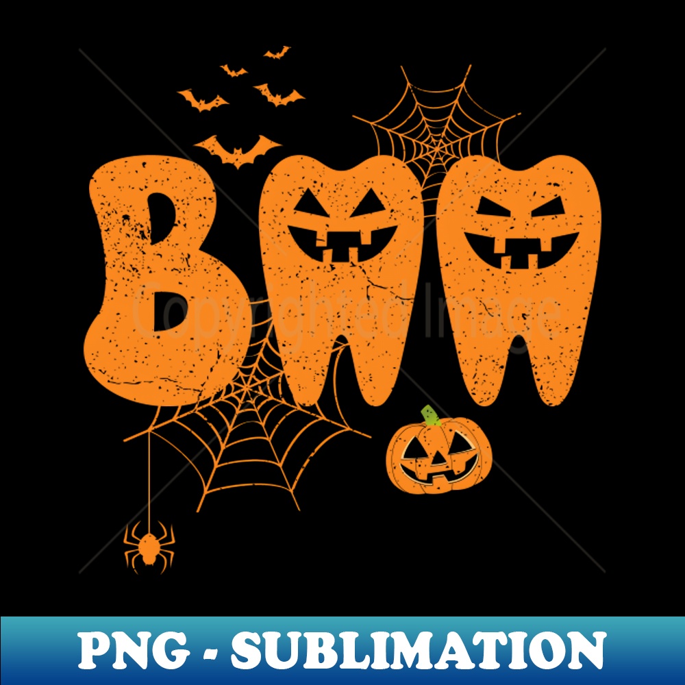 Boo Teeth Funny Dental Halloween Costume Dentist - High-Qual | Inspire ...