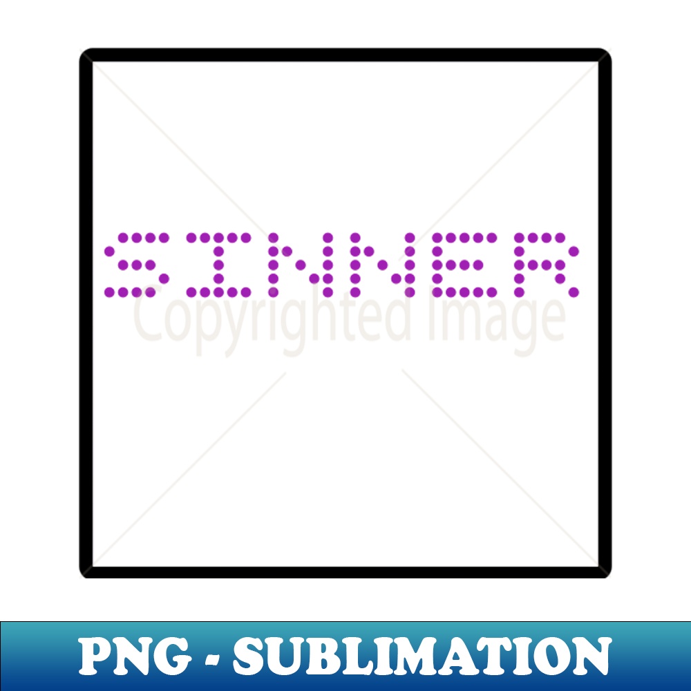 Sinner logo - Digital Sublimation Download File - Enhance Yo - Inspire ...