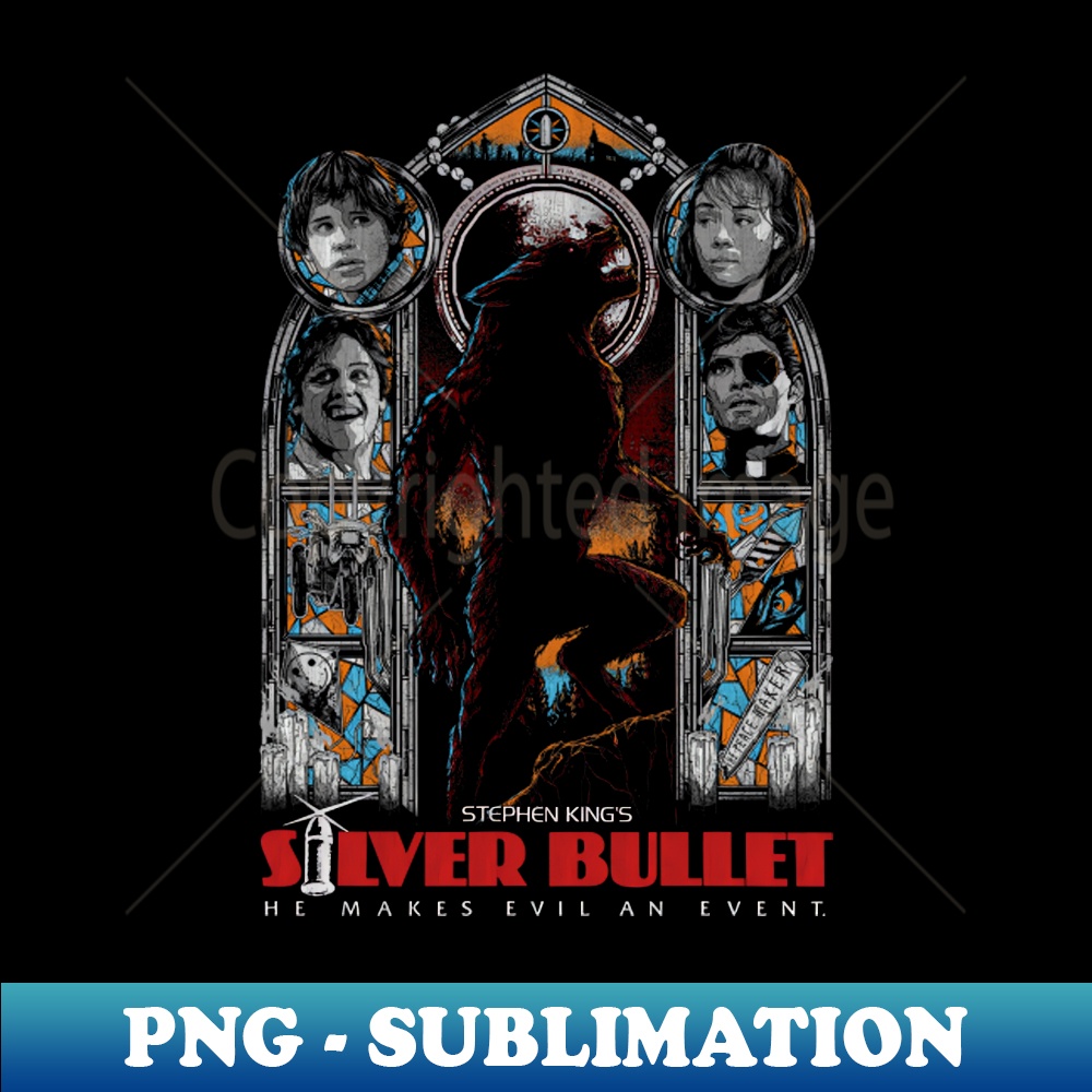 Silver Bullet Werewolf Stephen King Horror Classic - Vintage | Inspire ...