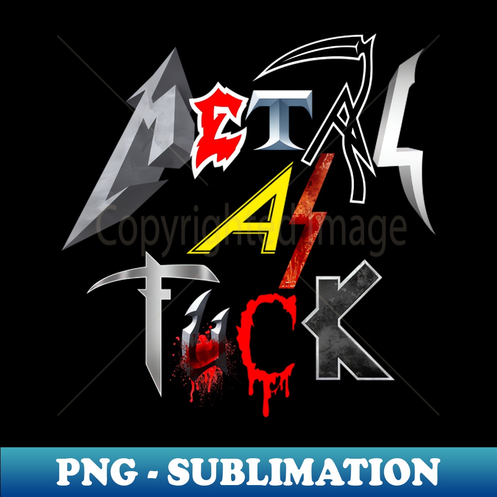 Metal AF - Vintage Sublimation PNG Download - Stunning Subli - Inspire ...