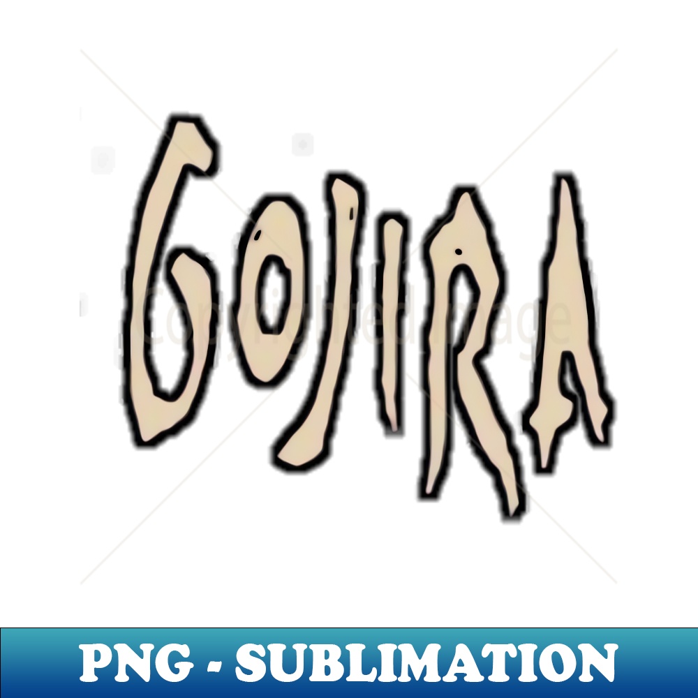 Gojira Logo - Signature Sublimation PNG File - Unlock Vibran | Inspire ...