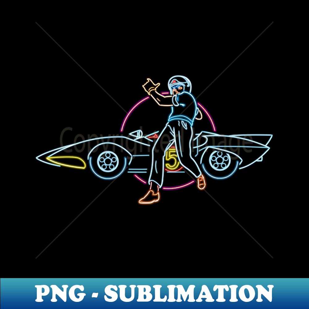 Speed racer neon style - Professional Sublimation Digital Do - Inspire ...