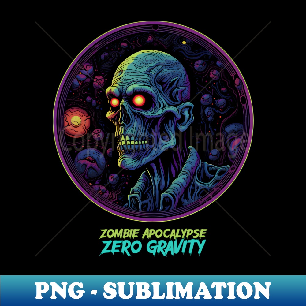 Space Zombie - Zombie Apocalypse Zero Gravity - Modern Subli | Inspire ...
