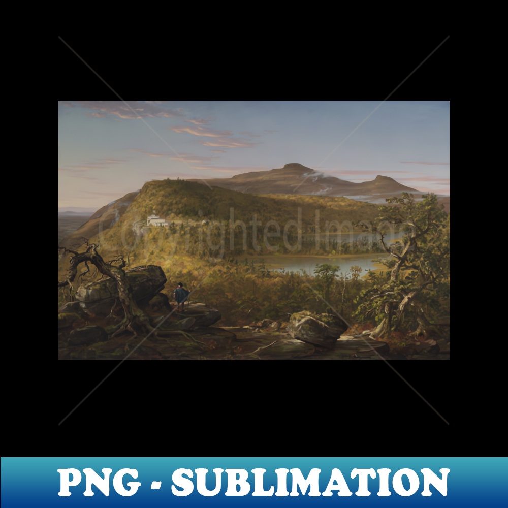 A View of the Two Lakes and Mountain House Catskill Mountain | Inspire ...