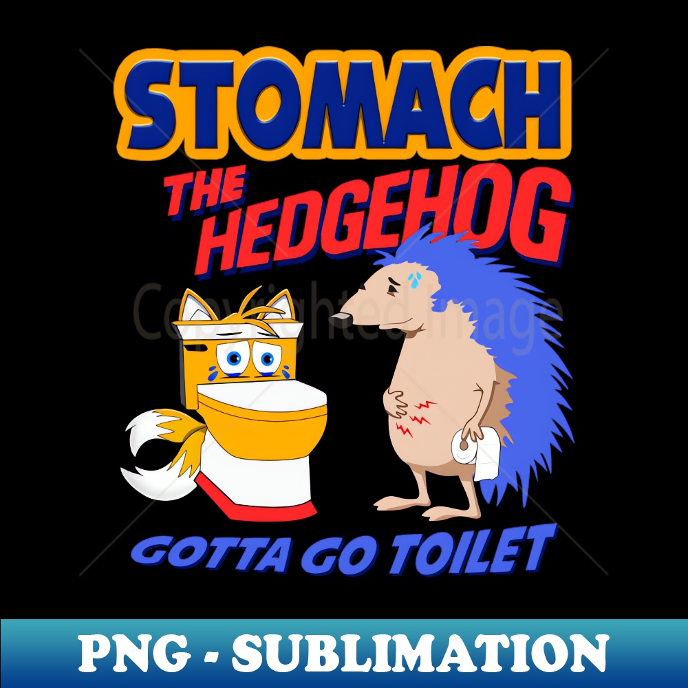 Stomach The Hedgehog - Premium PNG Sublimation File - Perfec | Inspire ...