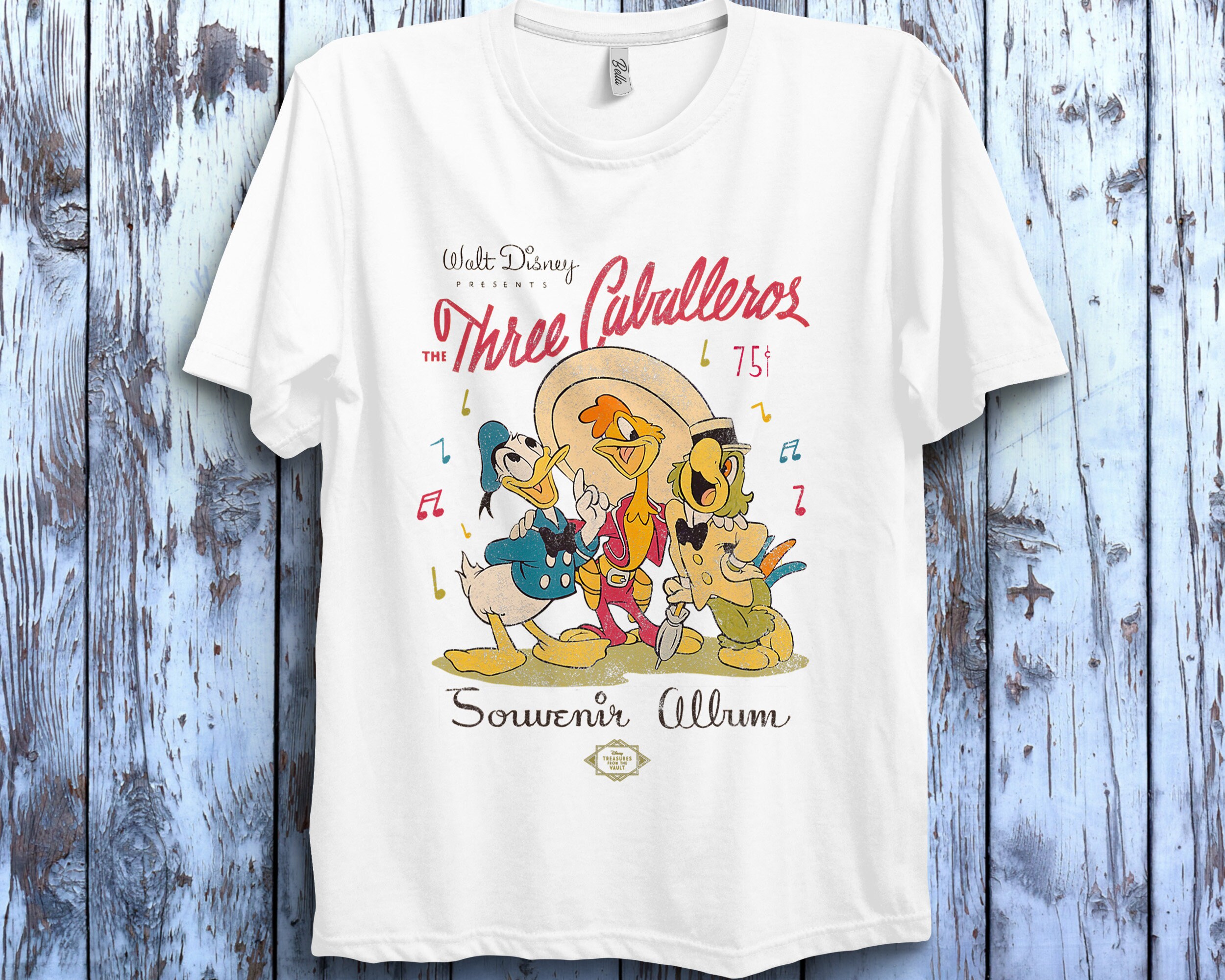 Disney The Three Caballeros Classic Group TShirt, Three Caba | Inspire ...