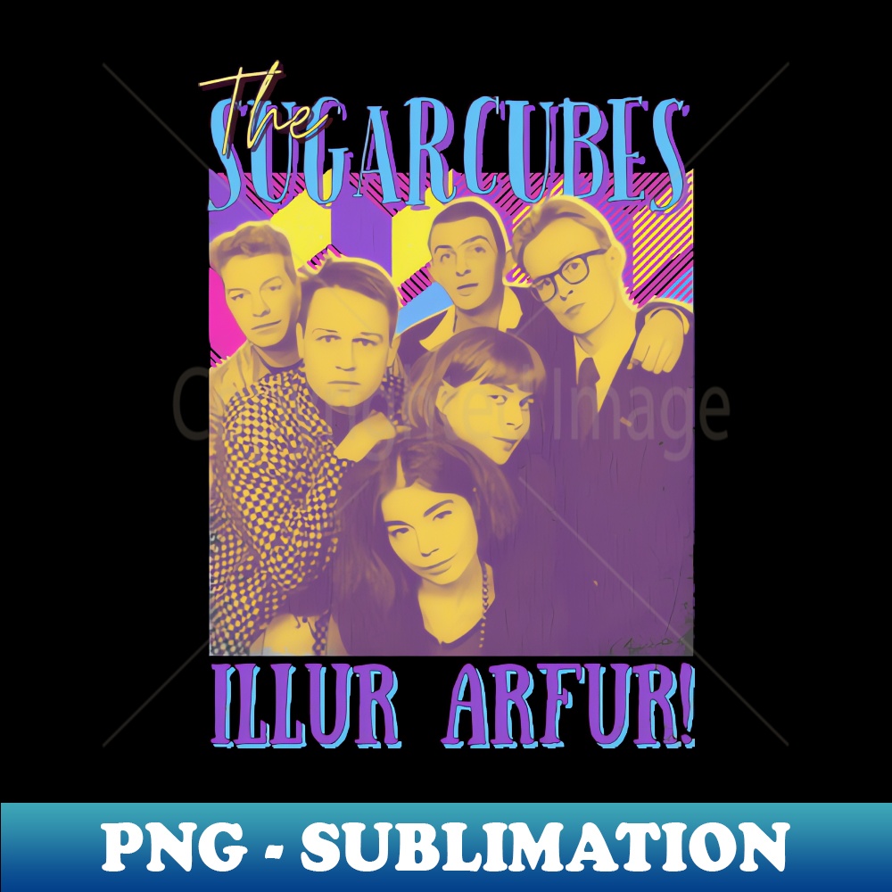 The Sugarcubes Vintage 1986 Illur Arfur Original Fan Design | Inspire ...