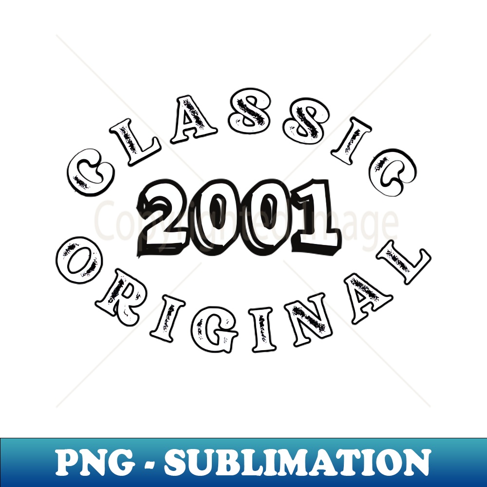 Classic 2001 Original - PNG Transparent Sublimation File - U | Inspire ...