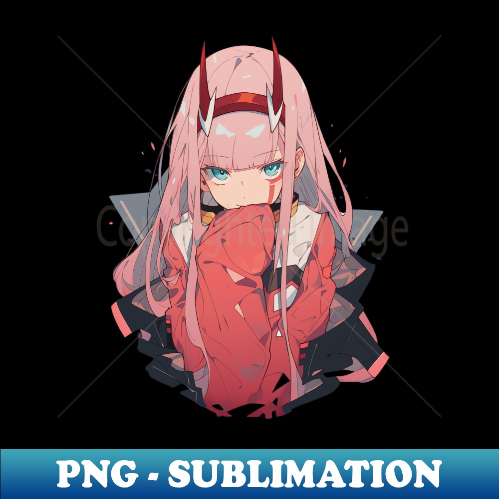 Zero Two - PNG Sublimation Digital Download - Perfect for Pe | Inspire ...