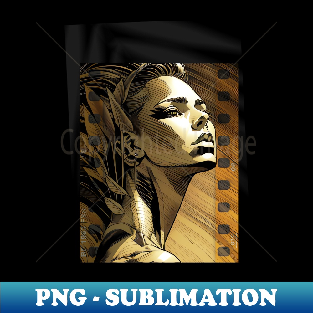Haughty lady drama pose line drawing - Elegant Sublimation P | Inspire ...