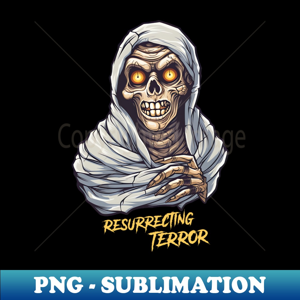 Mummy - Resurrecting Terror - PNG Transparent Sublimation De | Inspire ...