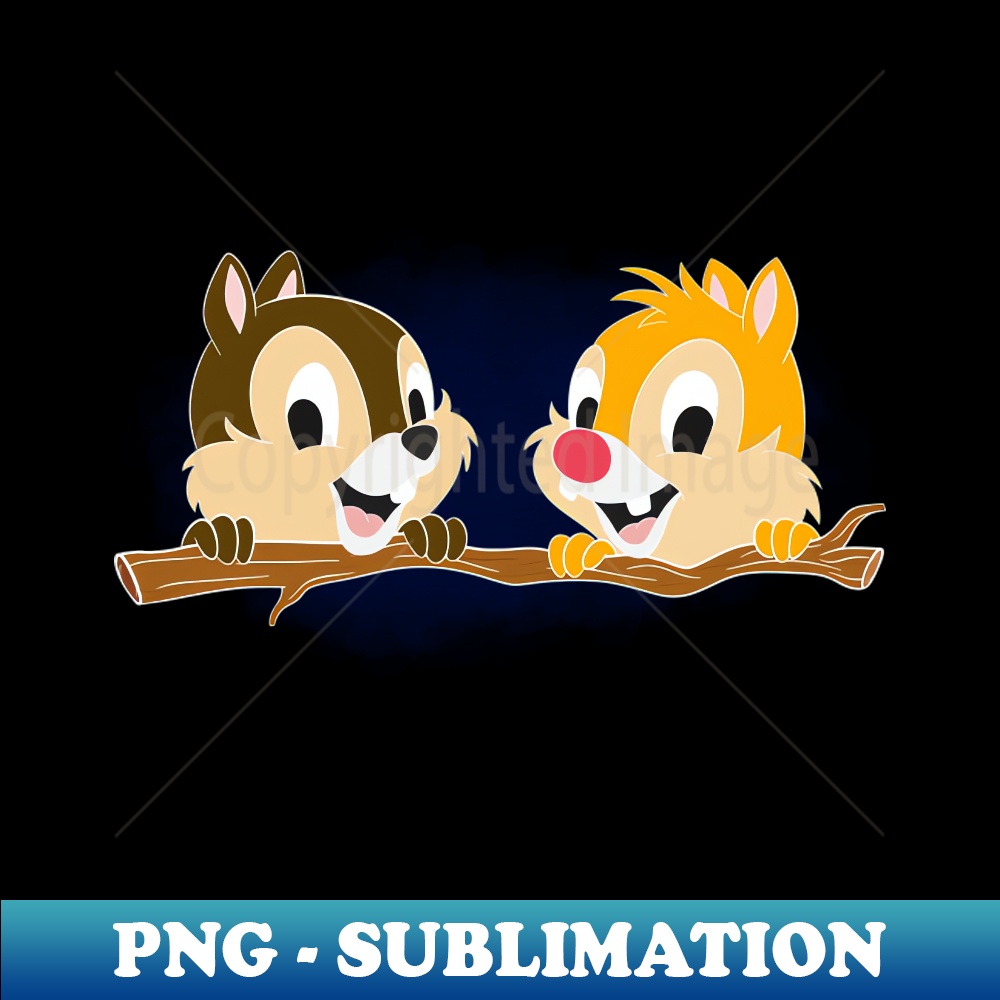 Chip And Dale Double Trouble - PNG Sublimation Digital Downl - Inspire ...
