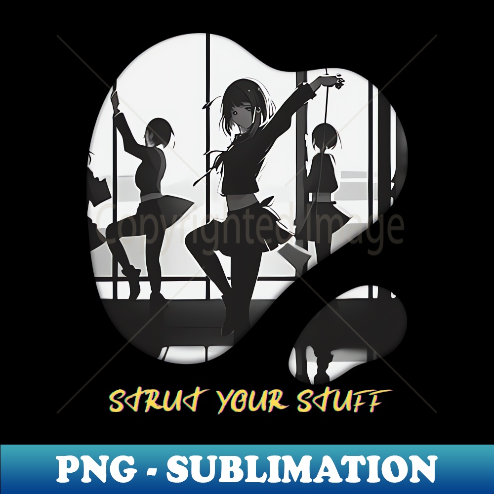 Strut Your Stuff dance moves silhouette - PNG Transparent Di - Inspire ...