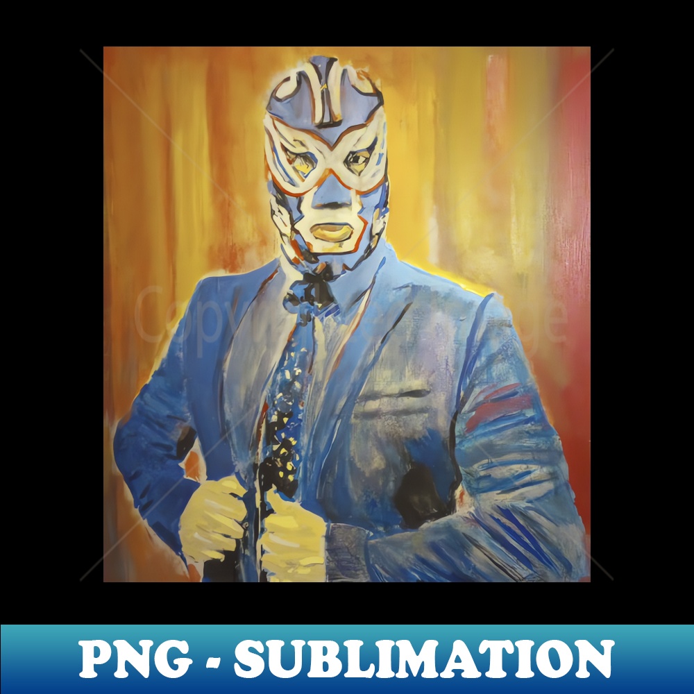 luchador - Artistic Sublimation Digital File - Spice Up Your | Inspire ...
