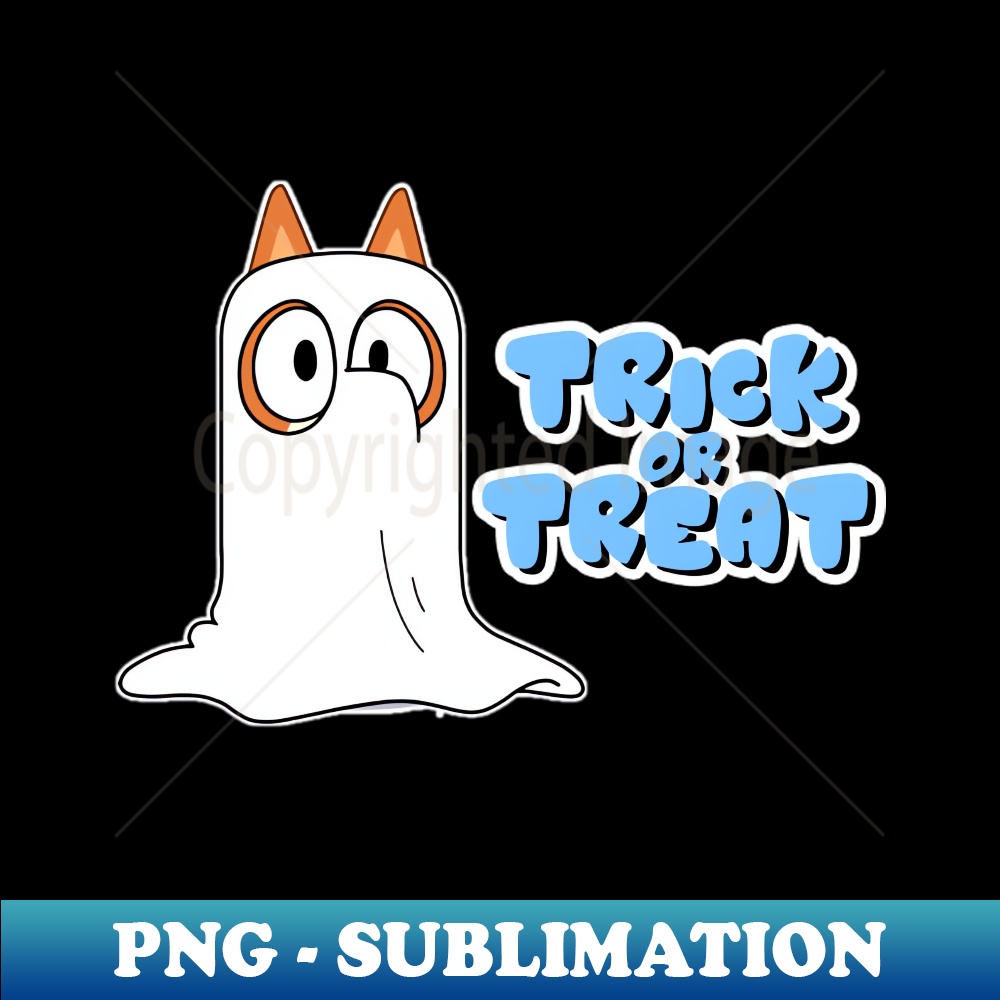 Bluey Halloween - Trick or treat - Aesthetic Sublimation Dig | Inspire ...