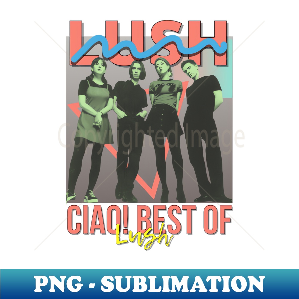 Lush Vintage 1996 Ciao Best of Lush Original Fan Design Art | Inspire ...