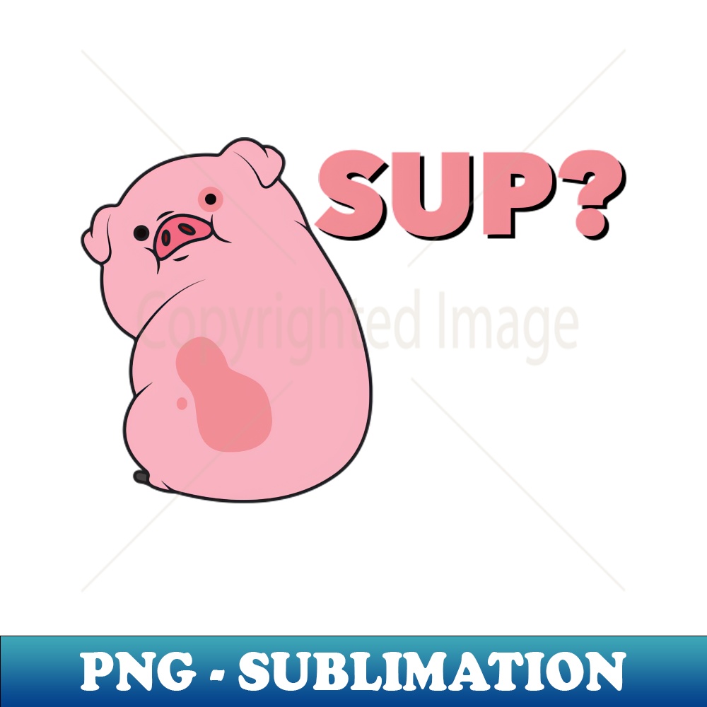 Waddles The Pig - Decorative Sublimation PNG File - Fashiona | Inspire ...