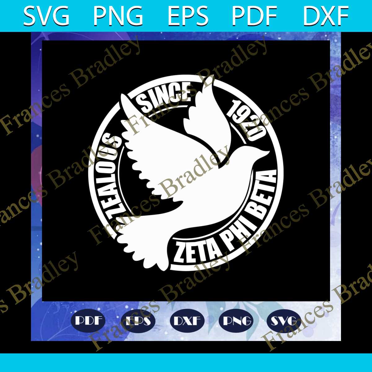 Zeta phi beta since 1920 zealous, zeta svg, 1920 zeta phi be | Inspire ...