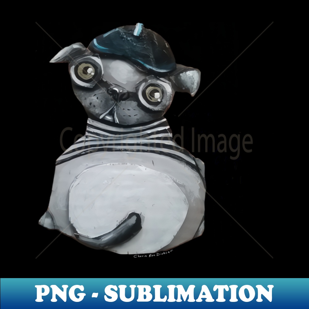 Pug Dog - Does My Butt Look Big - High-Resolution PNG Sublim | Inspire ...