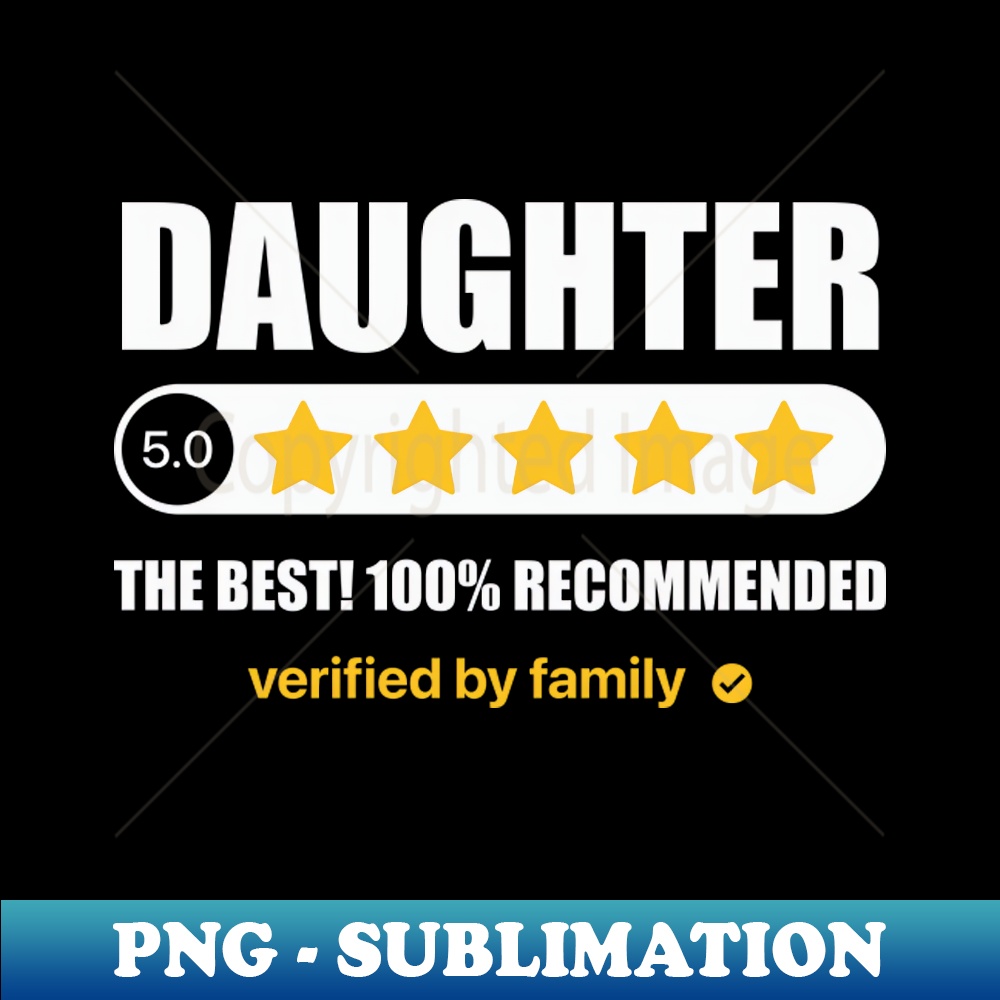 Five Stars Daughter Gift For Daughters - Professional Sublim | Inspire ...