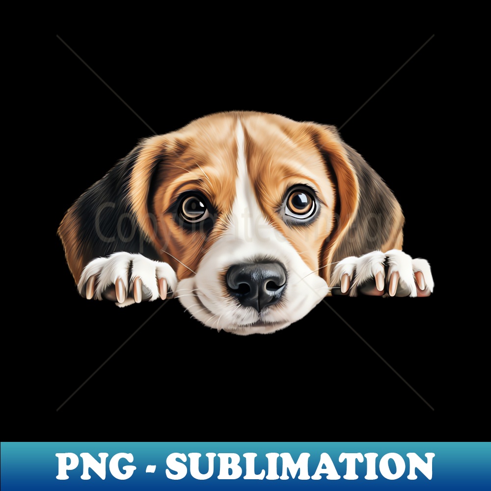Peeking Beagle - Instant PNG Sublimation Download - Unleash | Inspire ...
