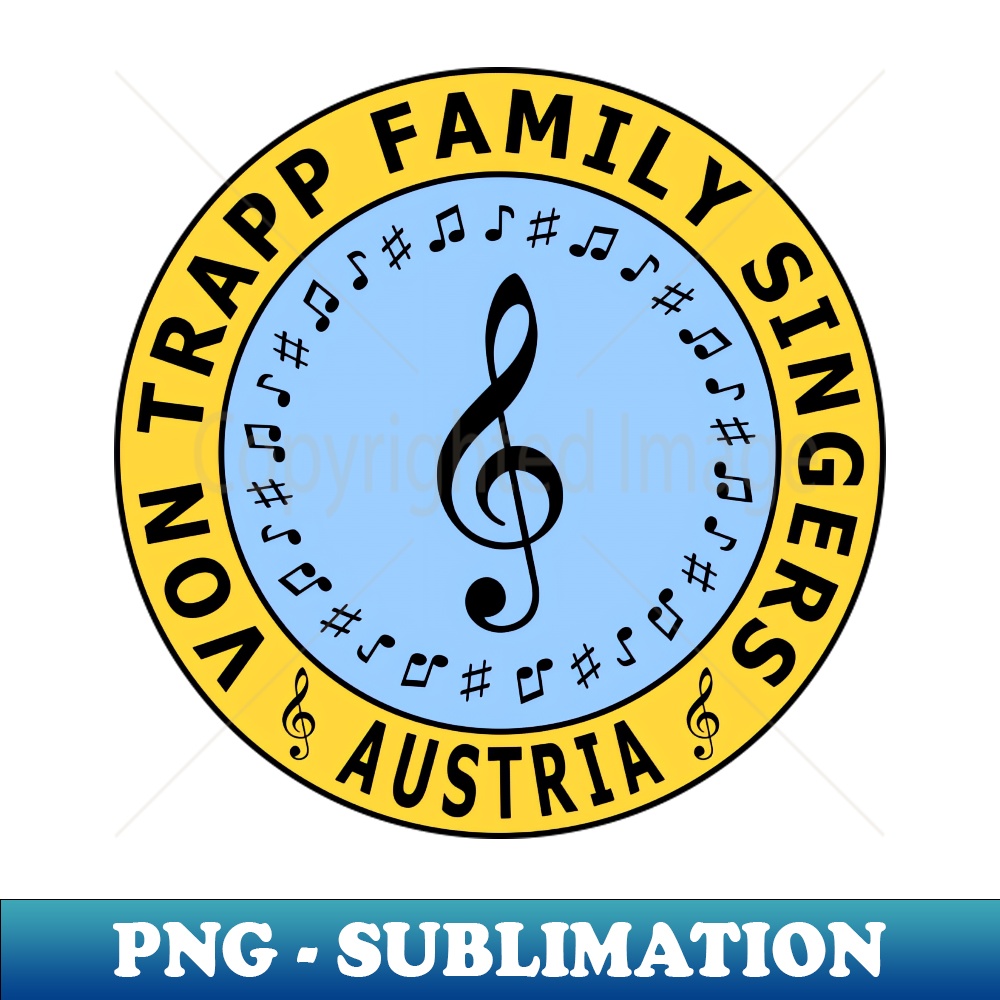 Von Trapp Family Singers - High-Resolution PNG Sublimation F | Inspire ...