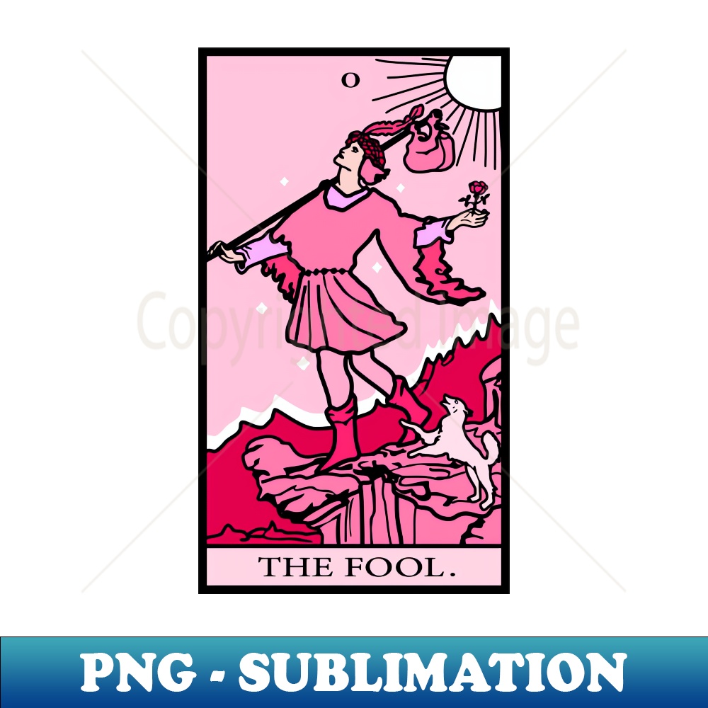 The Fool - PNG Transparent Digital Download File for Sublima - Inspire ...