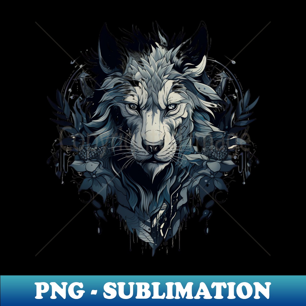 Wolf - PNG Transparent Digital Download File for Sublimation - Inspire ...