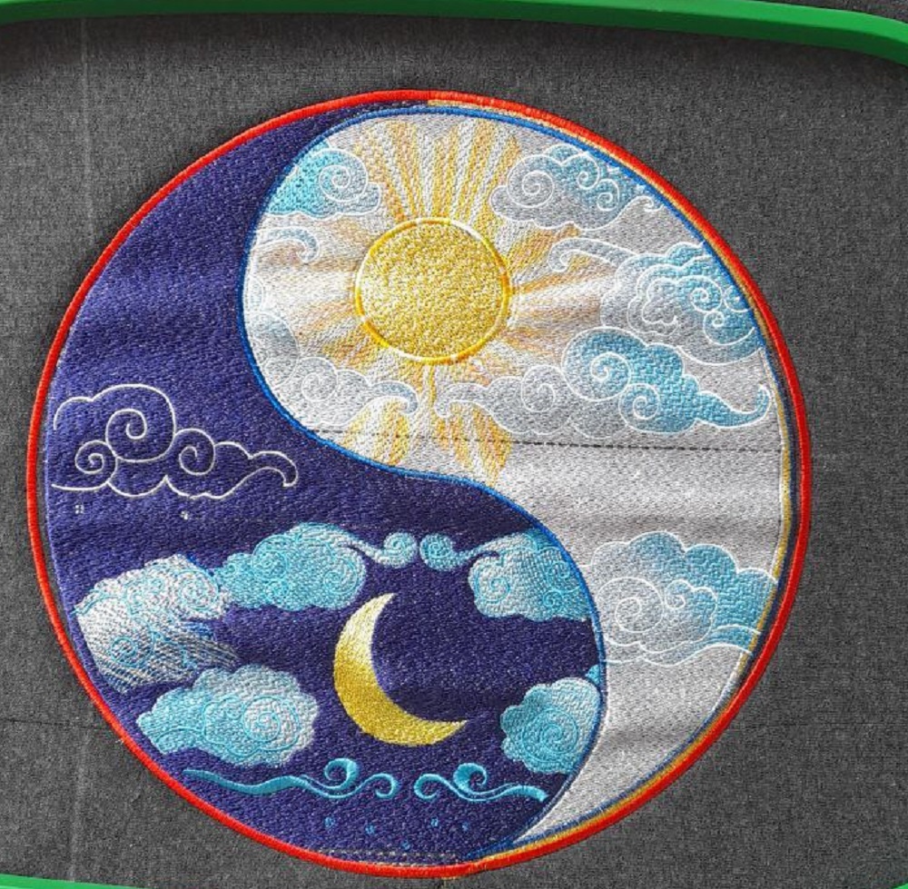 Machine Embroidery Design Firmament | Inspire Uplift