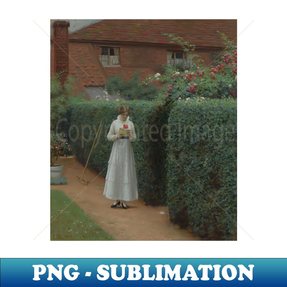 Le Billet Doux by Edmund Leighton - Signature Sublimation PN | Inspire ...