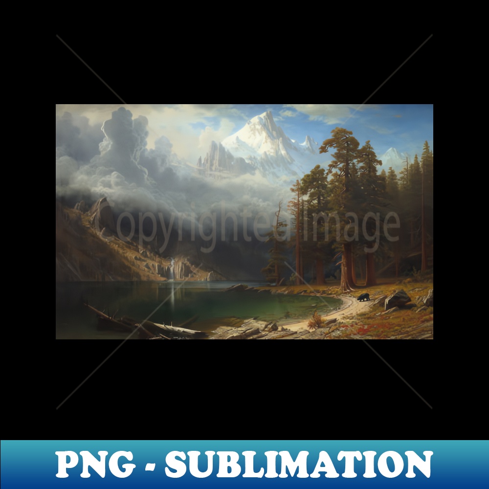 Mount Corcoran by Albert Bierstadt - Special Edition Sublima | Inspire ...