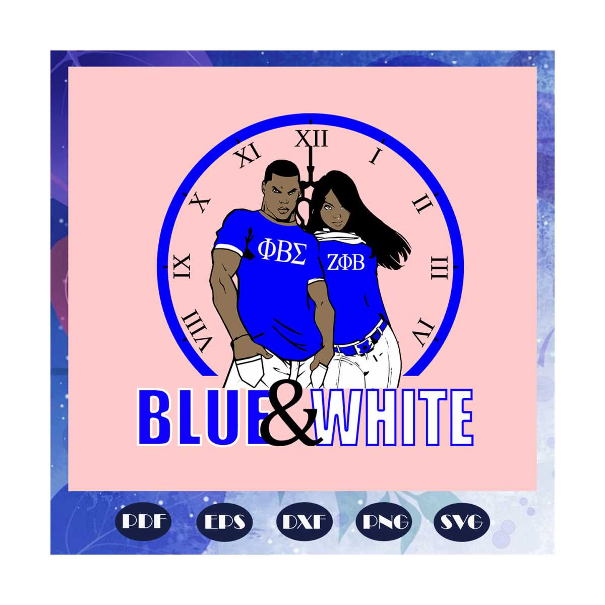 Blue & white, Zeta svg, 1920 zeta phi beta, Zeta Phi beta sv | Inspire ...